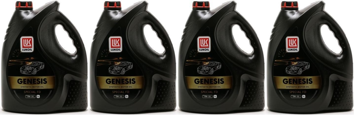 LUKOIL GENESIS SPECIAL FD 0W-30 Motoröl 4x 5 = 20 Liter - Motoröl ...