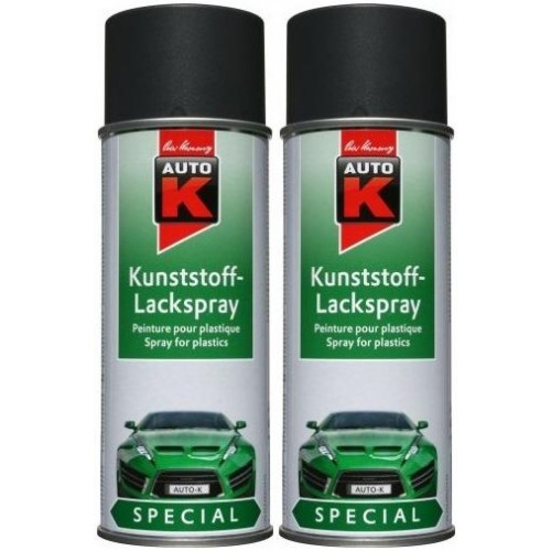 Auto-K Special Kunststoff-Lackspray anthrazit, 2x 400 Milliliter - Motoröl günstig kaufen