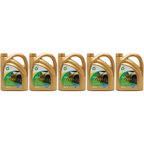 BP Visco 7000 5W-30 Longlife III Motoröl 5x 4l = 20 Liter - Motoröl ...