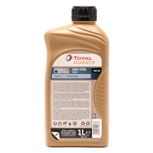 Total Quartz Ineo Xtra First 0W-20 1l - Motoröl günstig kaufen